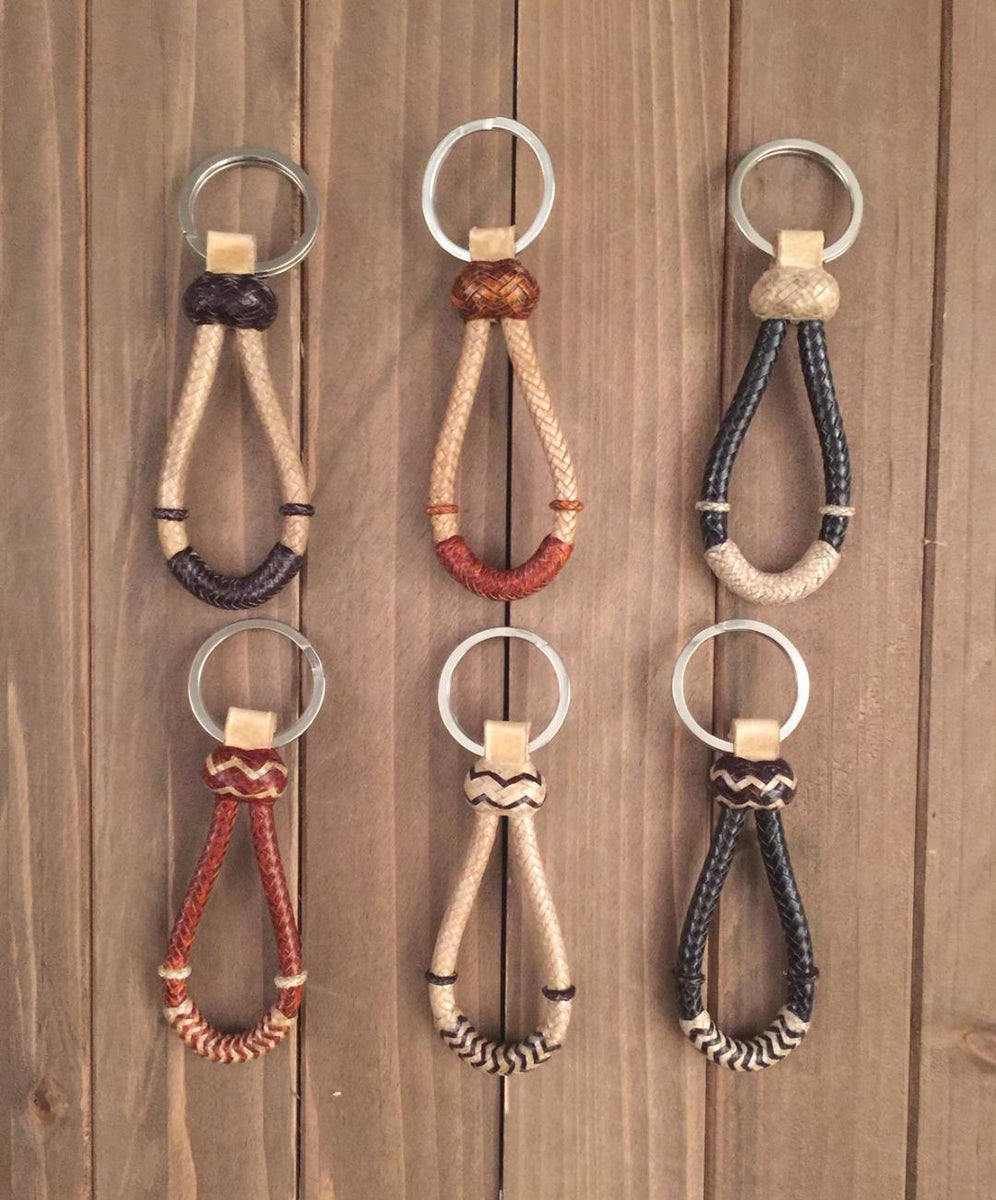 Keychains – Traditional Rawhide Braiders