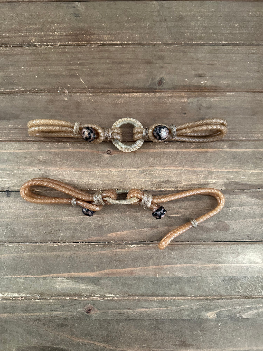 Bit Hobbles & Curbs – Traditional Rawhide Braiders