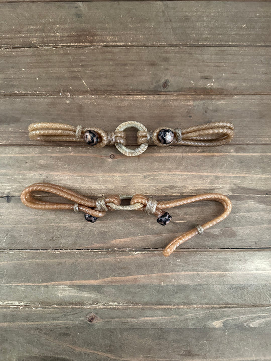 Bit Hobbles & Curbs – Traditional Rawhide Braiders