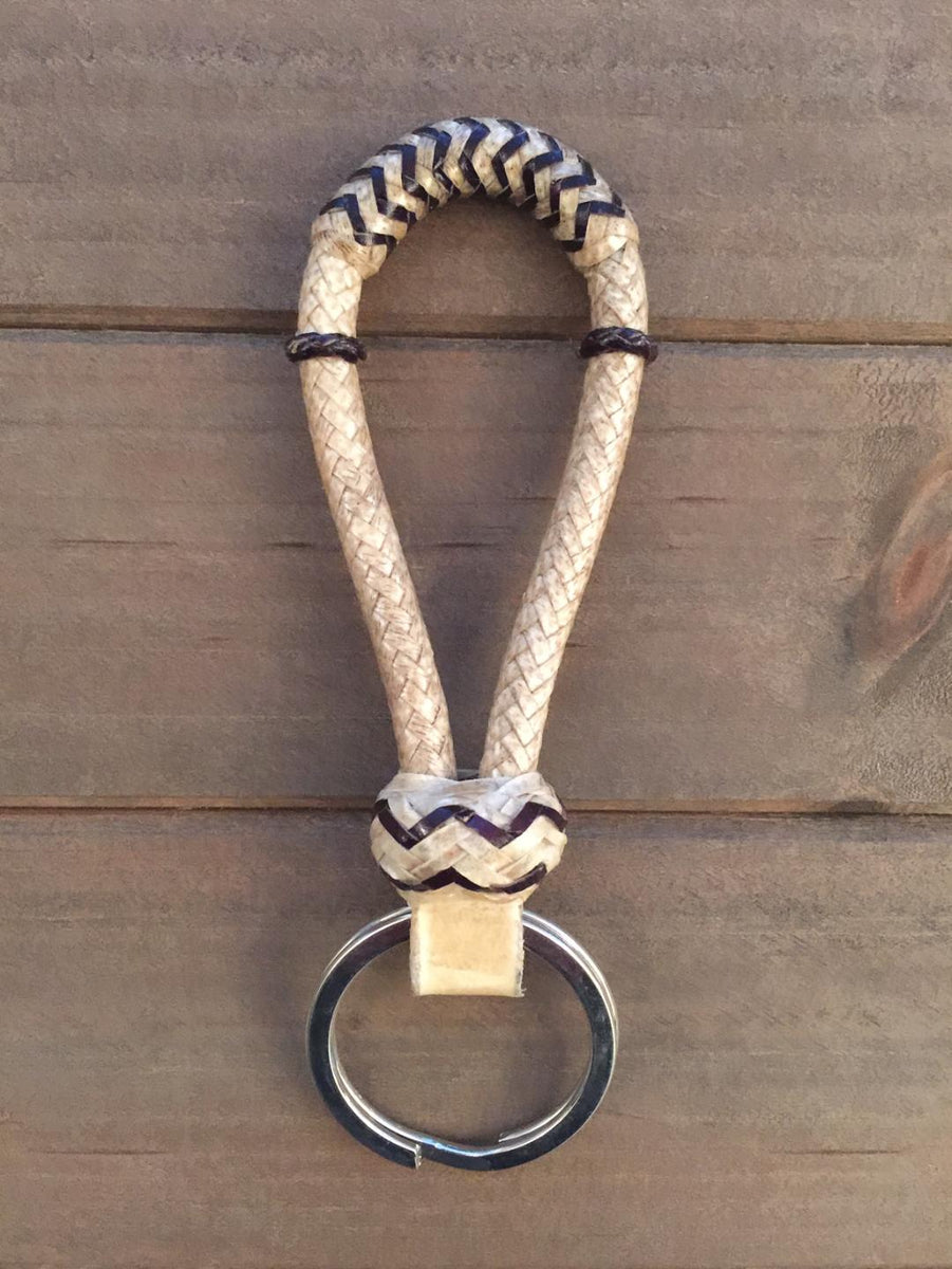 Beautiful Mini Bosal Rawhide Keychains - Assortment of Colors ...